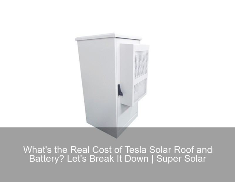 What's the Real Cost of Tesla Solar Roof and Battery? Let's Break It ...